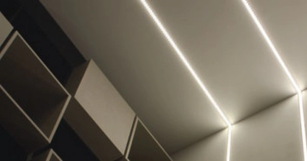 Profile banda LED incastrate, aplicate — archi|LIGHT