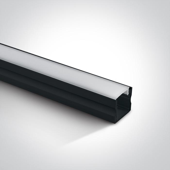 Profil pentru banda LED, difuzor alb, 01592 — archi|LIGHT