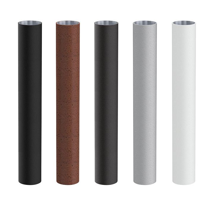 Stalp din plastic dur, 2 m, corten, 13620 — archi|LIGHT